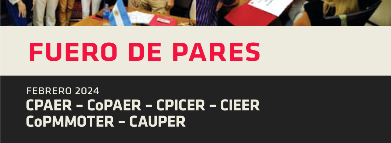 Fuero de pares – Colegio de Arquitectos